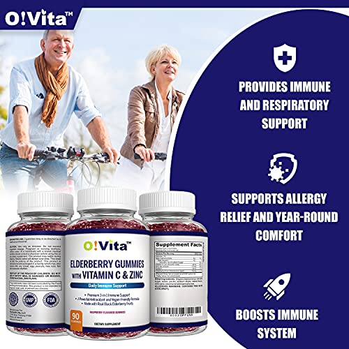 3-in-1 immune support elderberry gummies