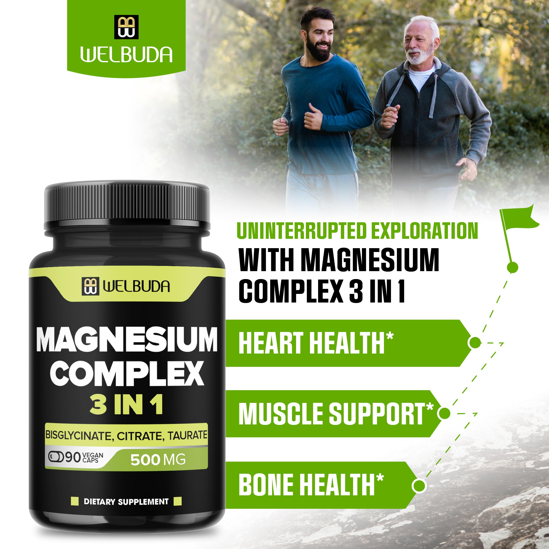 3-in-1 magnesium supplement benefits