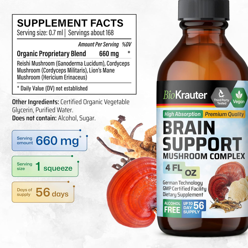 3-in-1 mushroom blend for energy