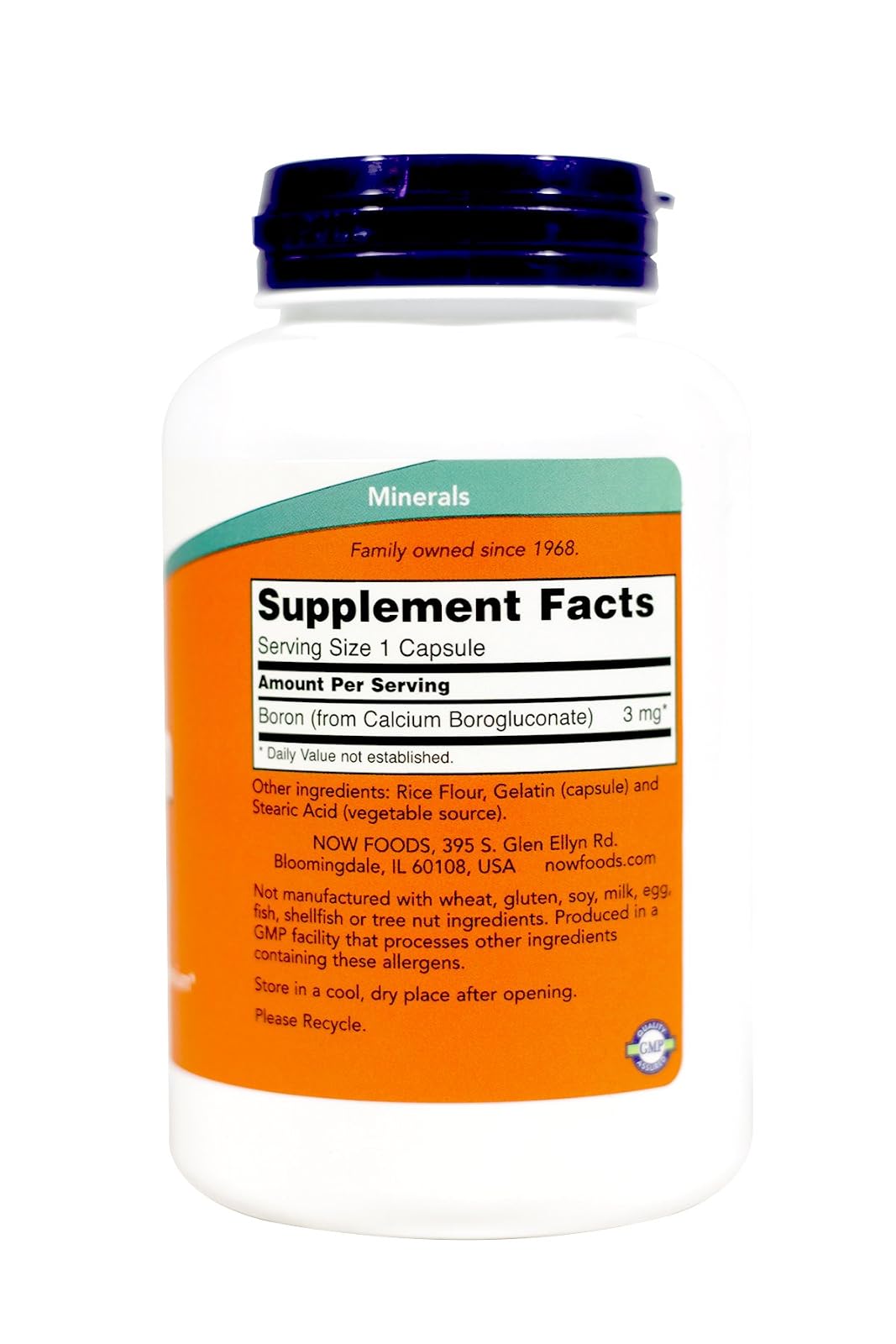 3 mg Boron for healthy bones