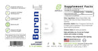 3 mg liquid boron for bone health