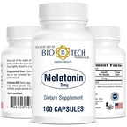 3 mg melatonin capsules for relaxation