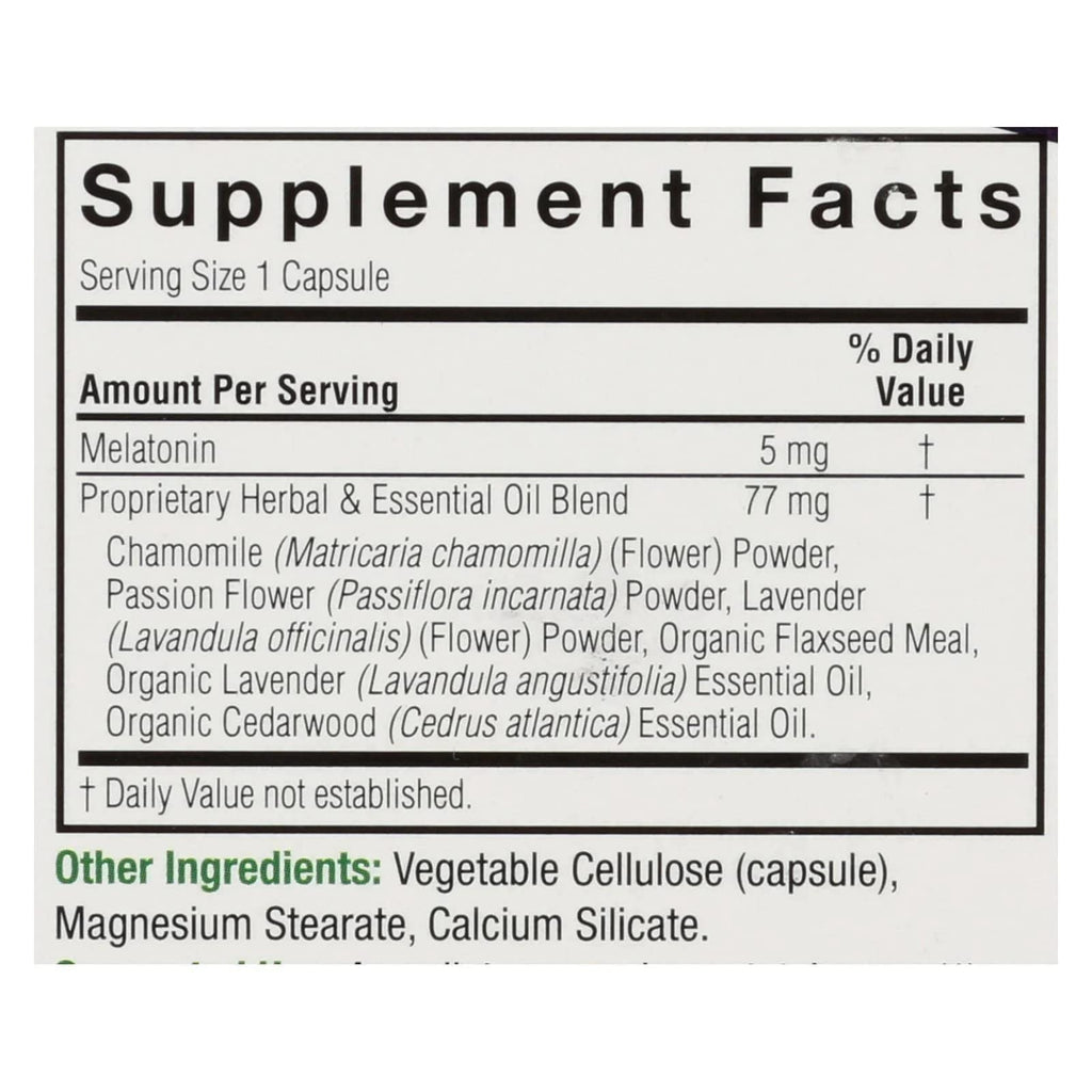 3 mg melatonin capsules for restful sleep