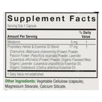 3 mg melatonin capsules for restful sleep