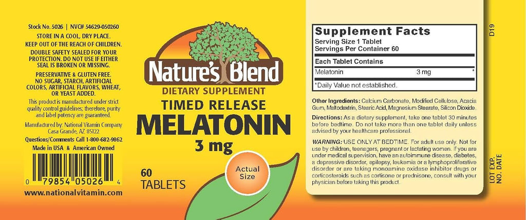 3 mg melatonin for better sleep