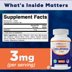 3 mg melatonin for better sleep