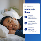 3 mg melatonin for better sleep