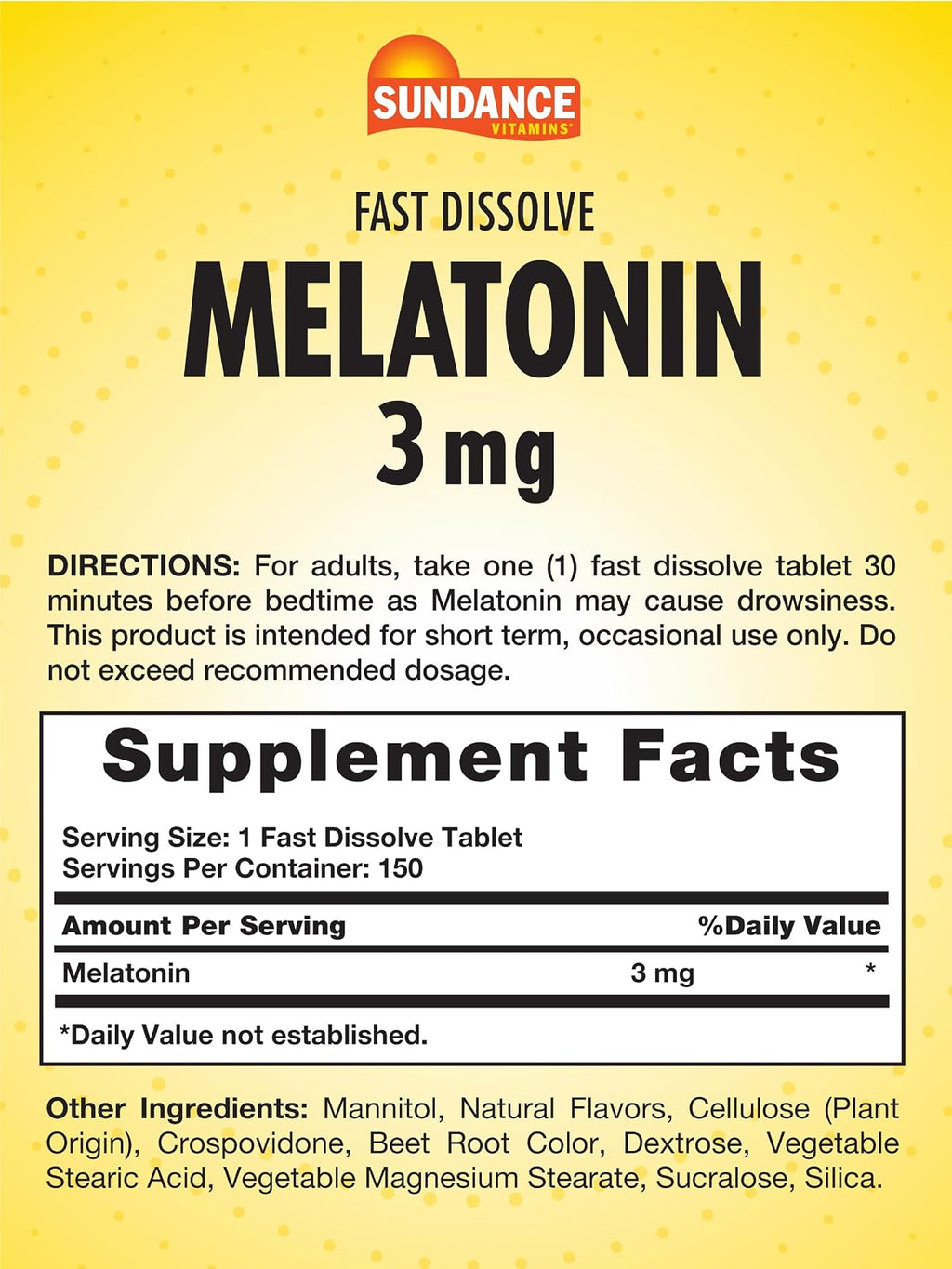3 mg melatonin for better sleep