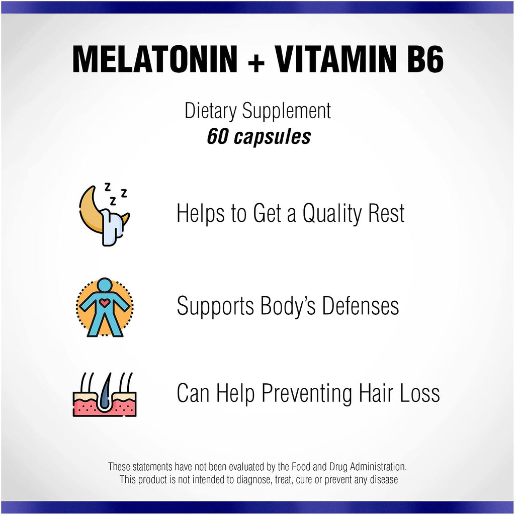 3 mg melatonin for restful nights