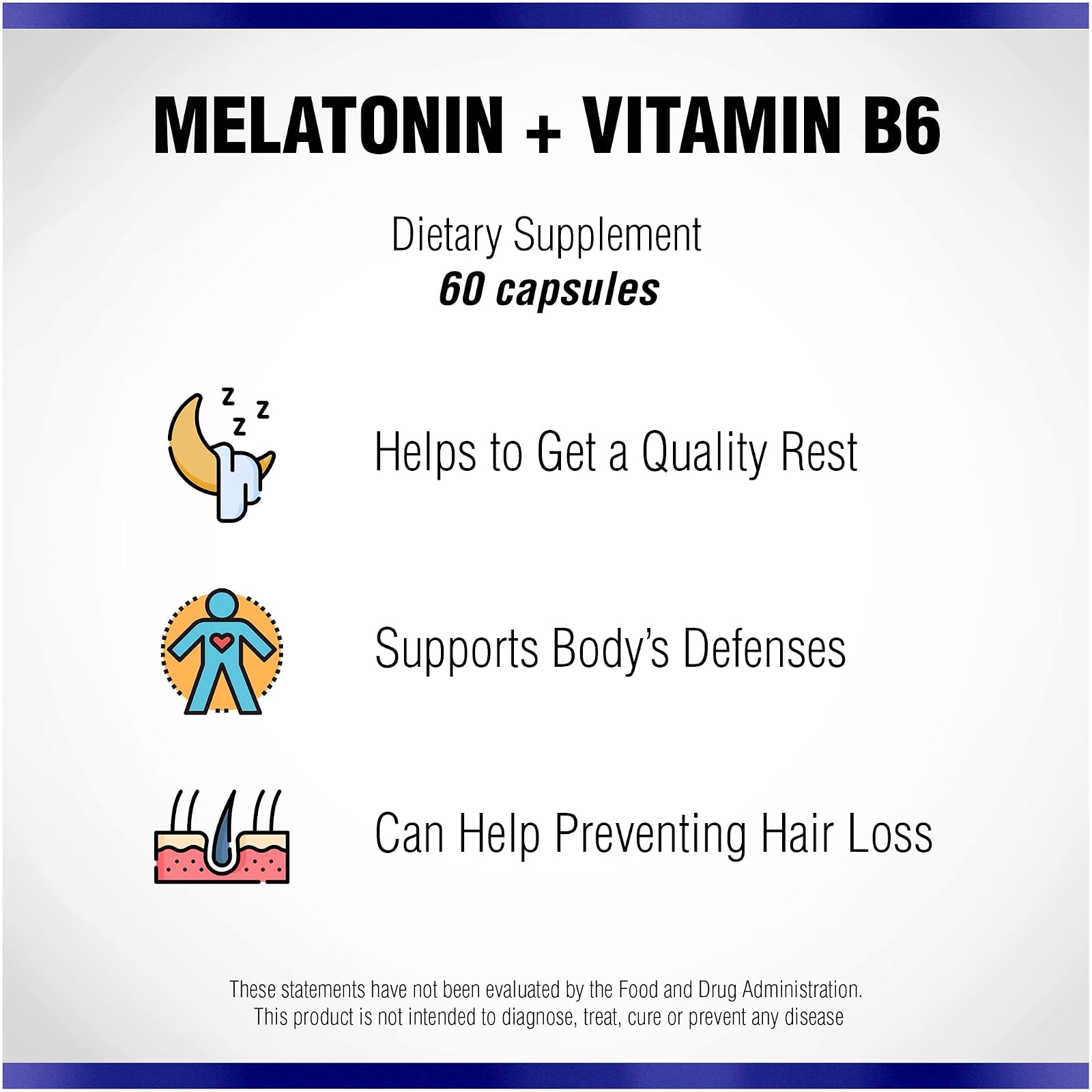 3 mg melatonin for restful nights