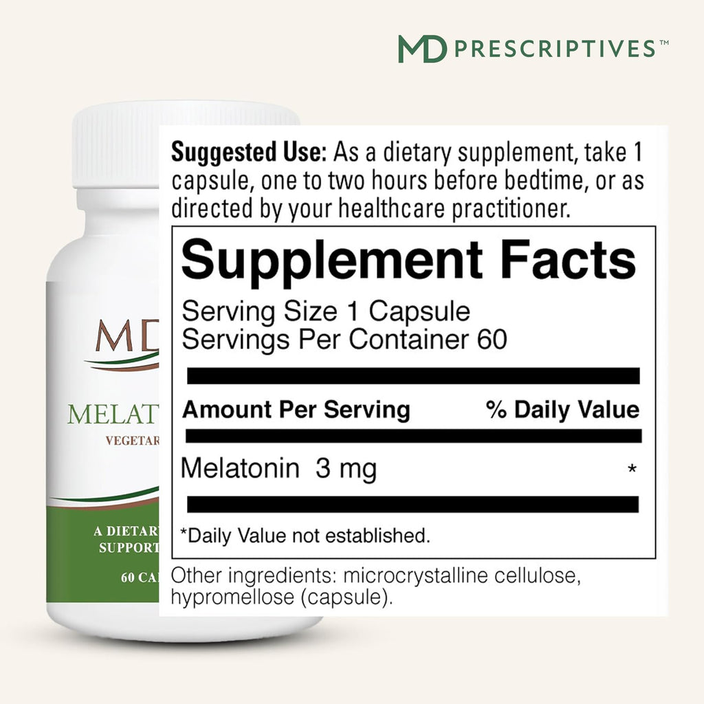 3 mg melatonin for restful nights