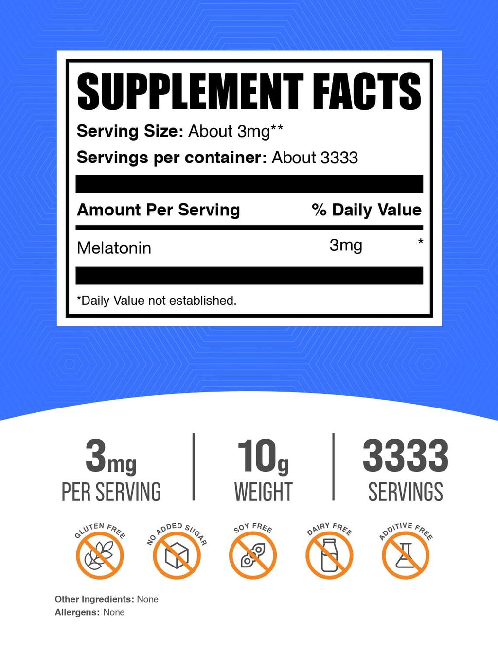 3 mg melatonin for restful nights
