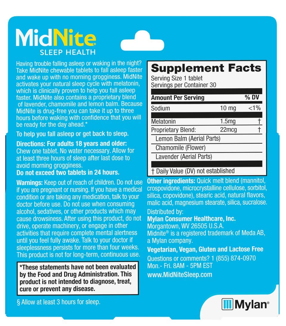 3 mg melatonin for restful sleep