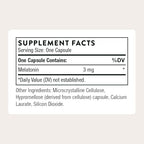 3 mg melatonin for sleep support