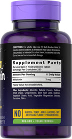3 mg melatonin sleep support