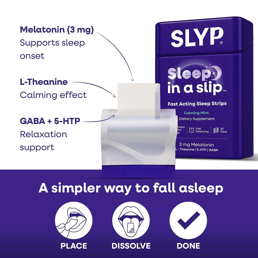 3 mg melatonin strips for relaxation