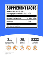 3 mg melatonin supplement benefits