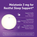 3 mg Melatonin tablets for relaxation