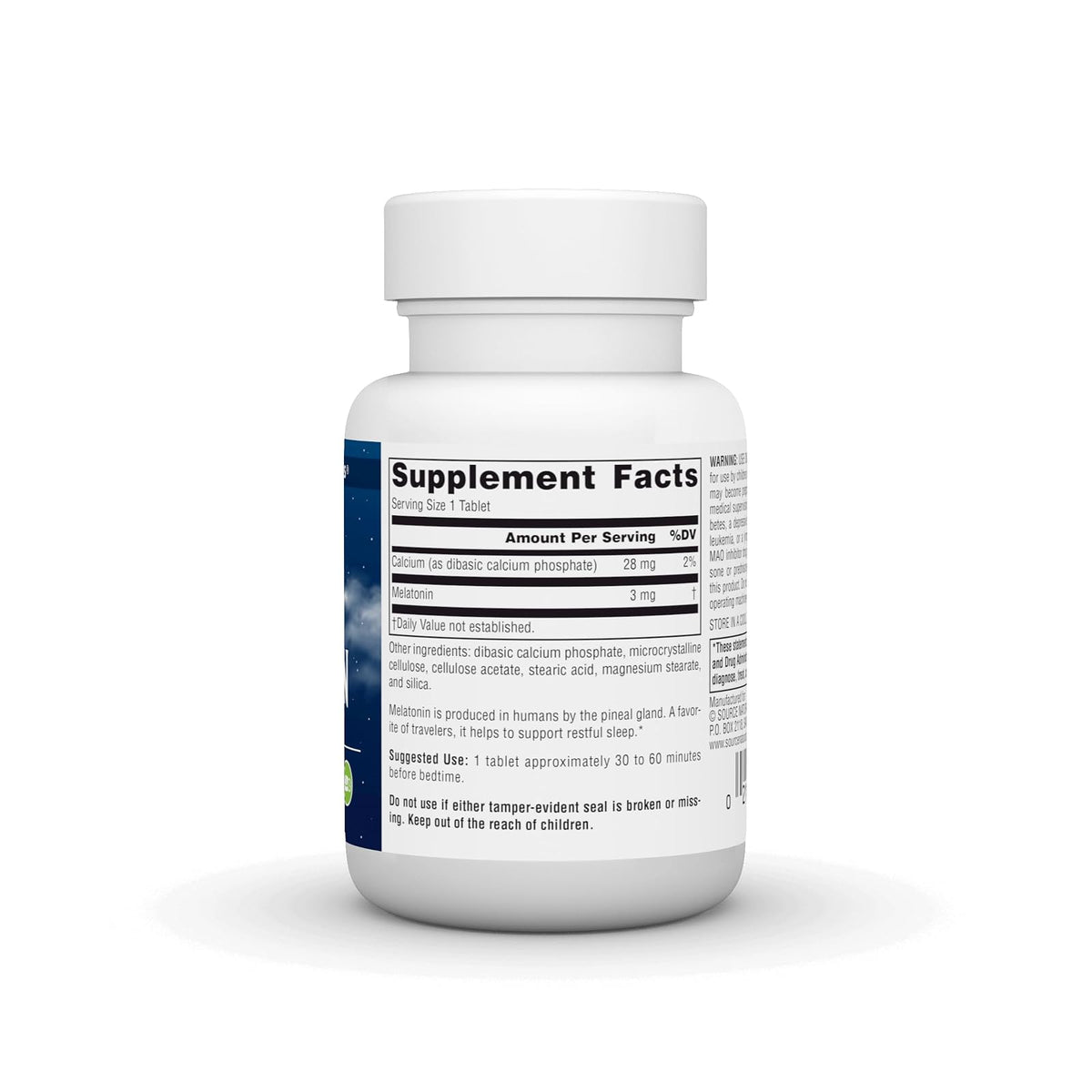 3 mg melatonin tablets for relaxation