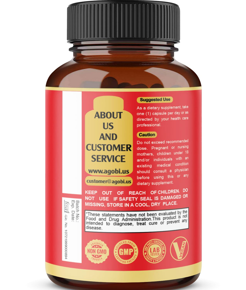3-month supply of maca root capsules