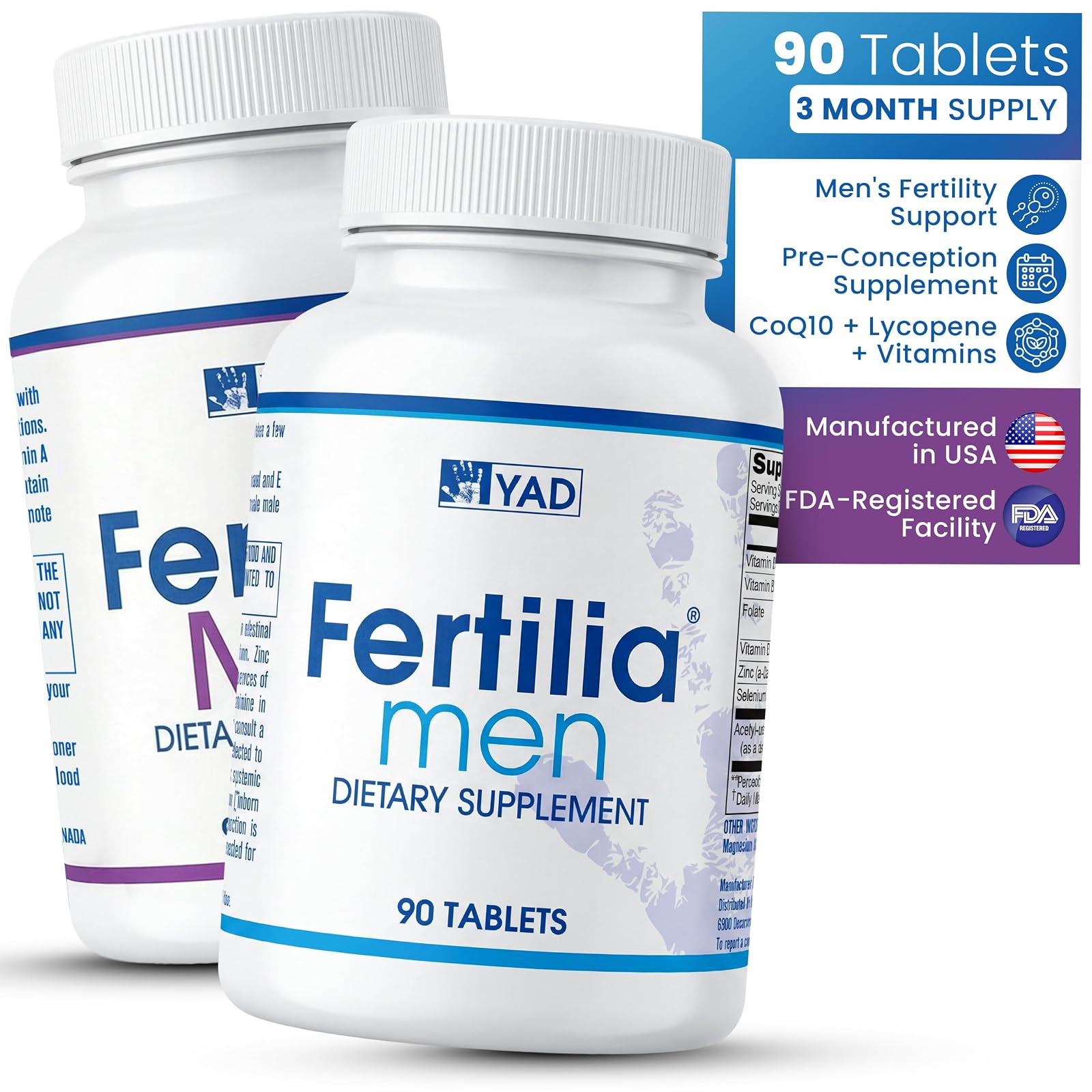 3-month supply of male multivitamins