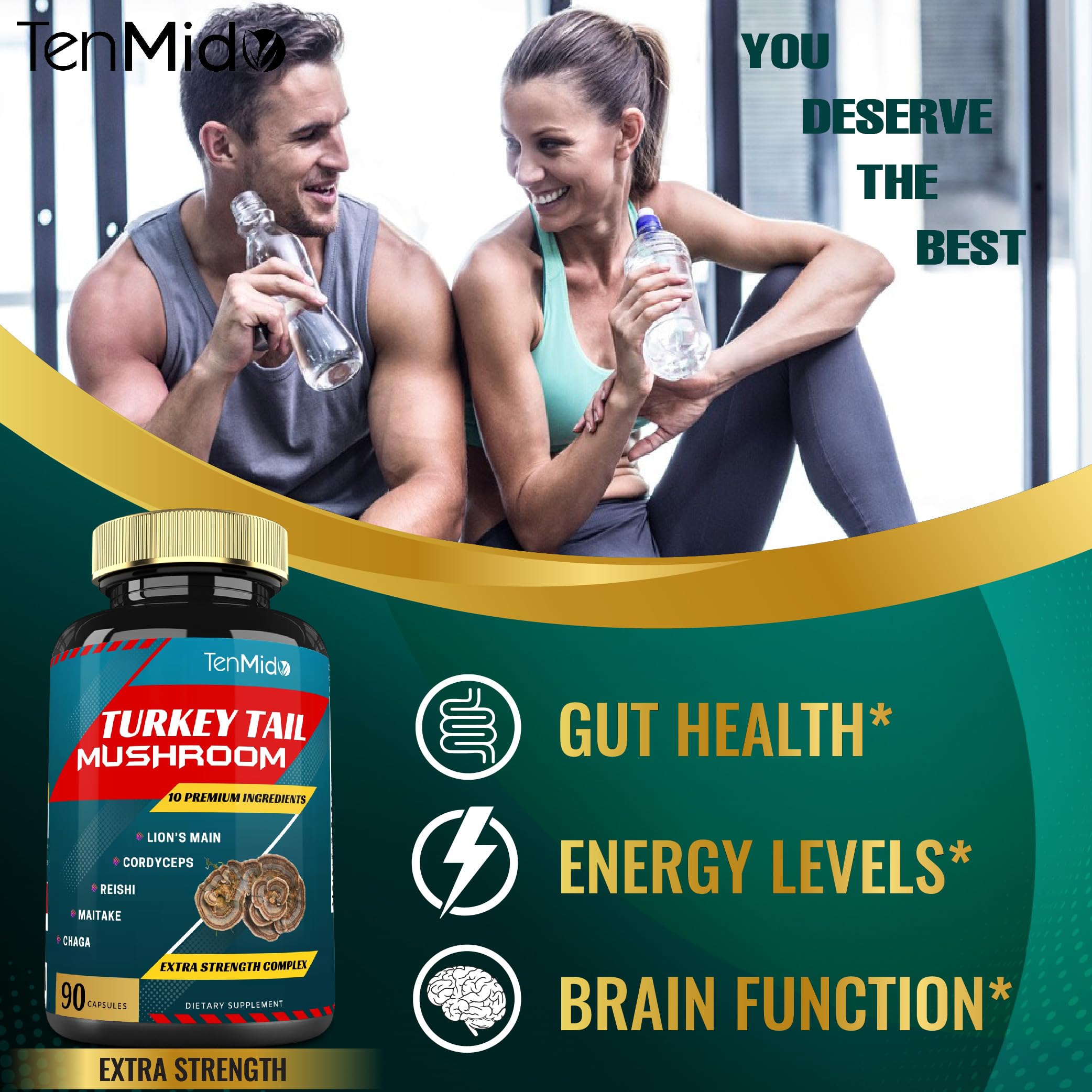 3-month supply of mushroom benefits