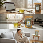 3 oz organic dandelion tea package