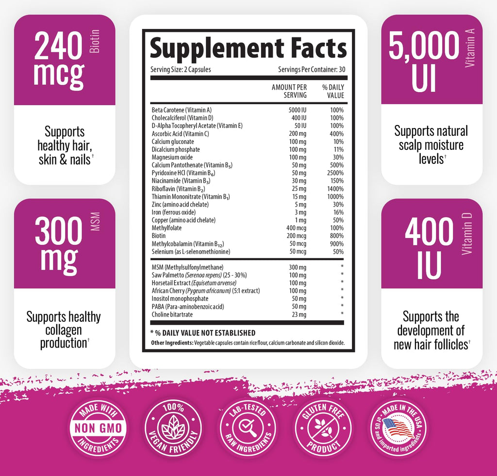 3 pack blended vitamin & mineral supplements