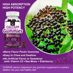 3 pack calcium magnesium zinc for family wellness
