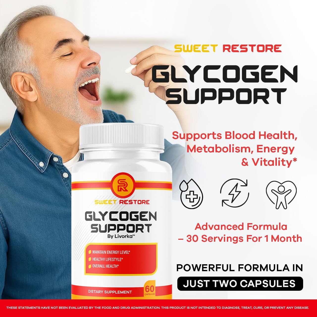 3 pack glycogen support supplements