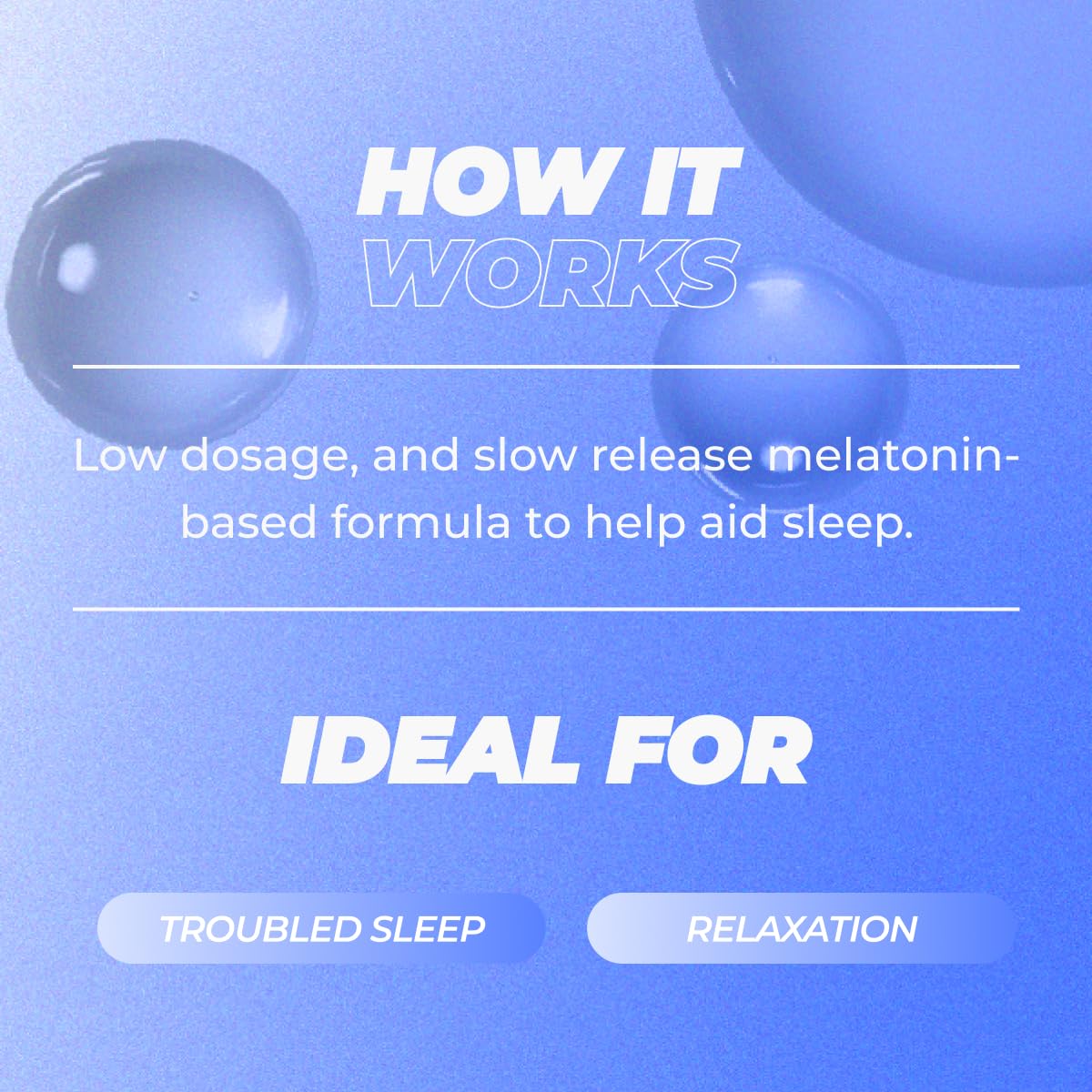 3 patches for restful nights