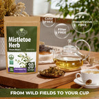 30 bags of dried mistletoe tea