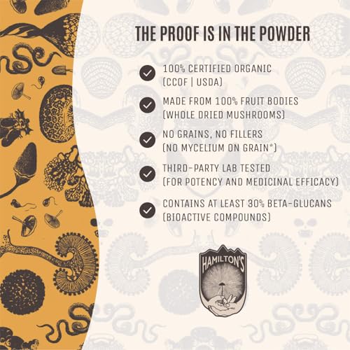 30% beta glucans chaga mushrooms