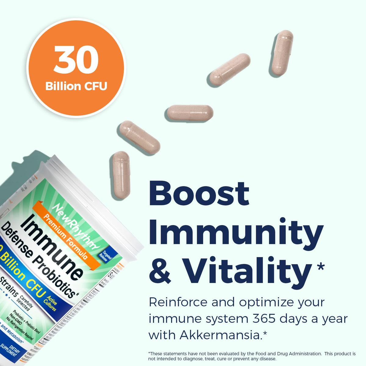 30 billion CFU digestive health support