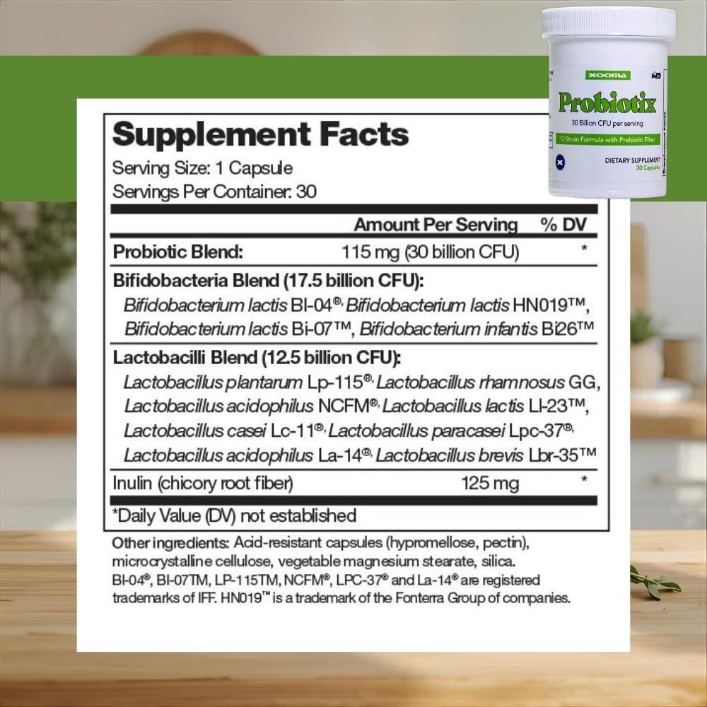 30 billion CFU probiotic benefits
