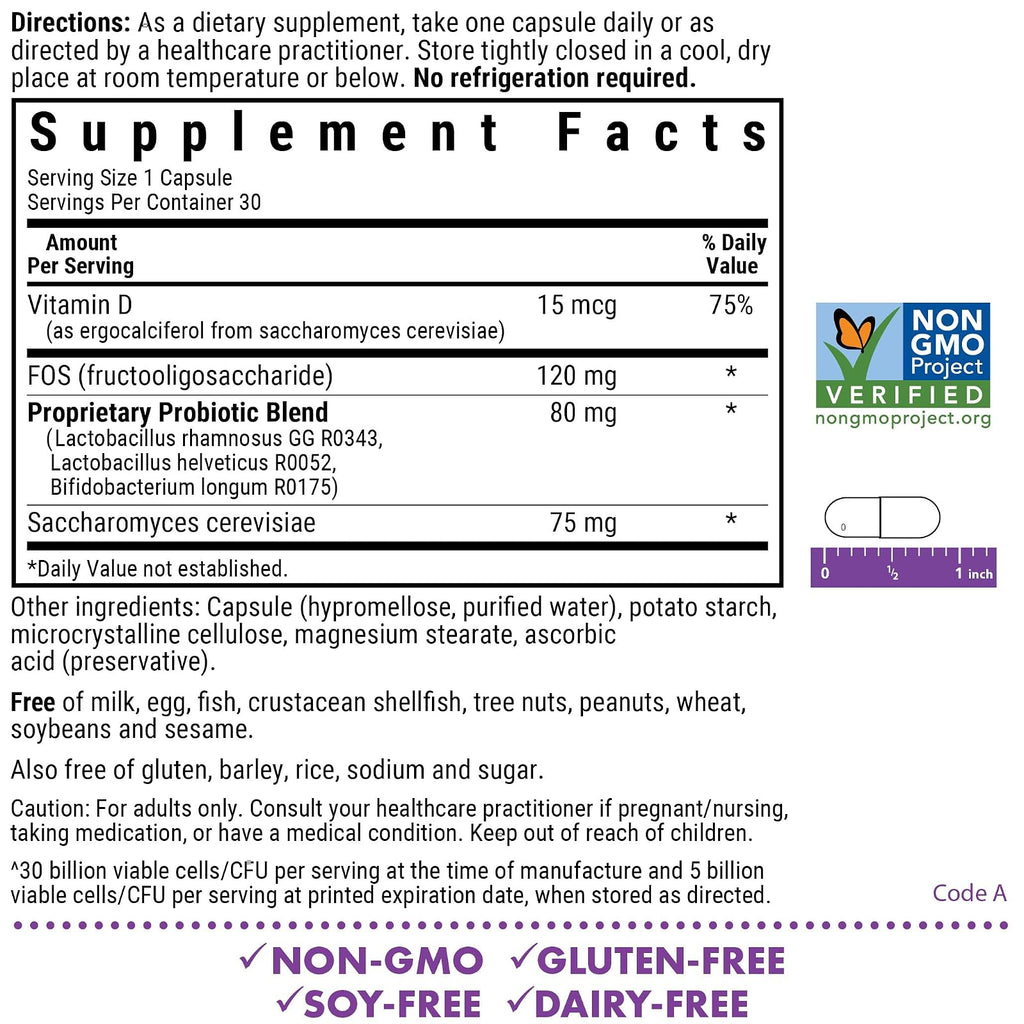 30 billion CFU probiotic capsules