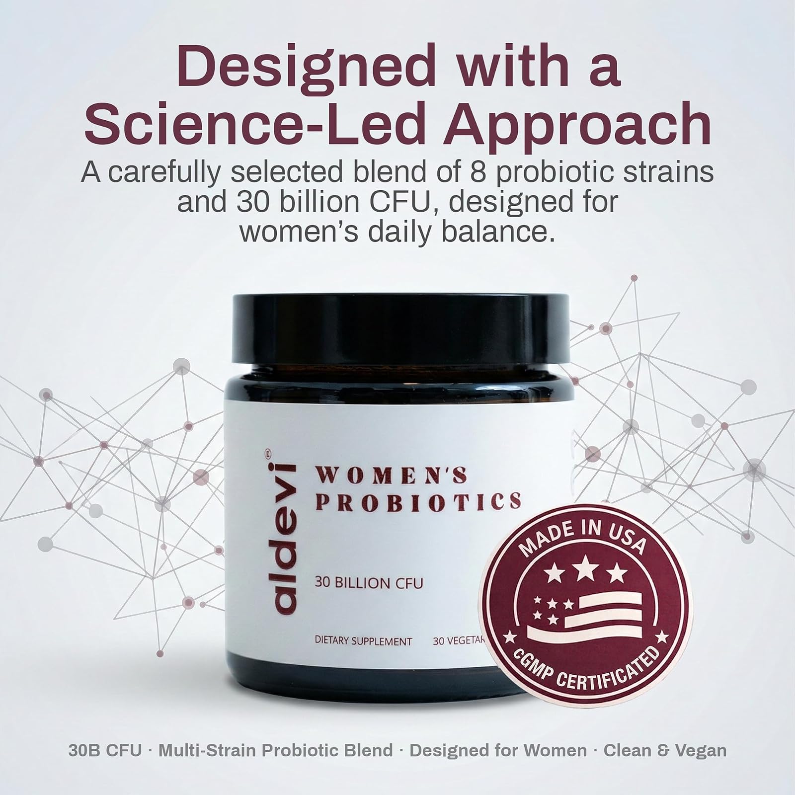 30 billion CFU probiotic capsules