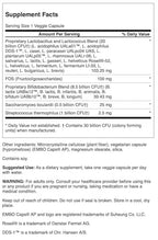 30 billion CFU probiotic complex capsules