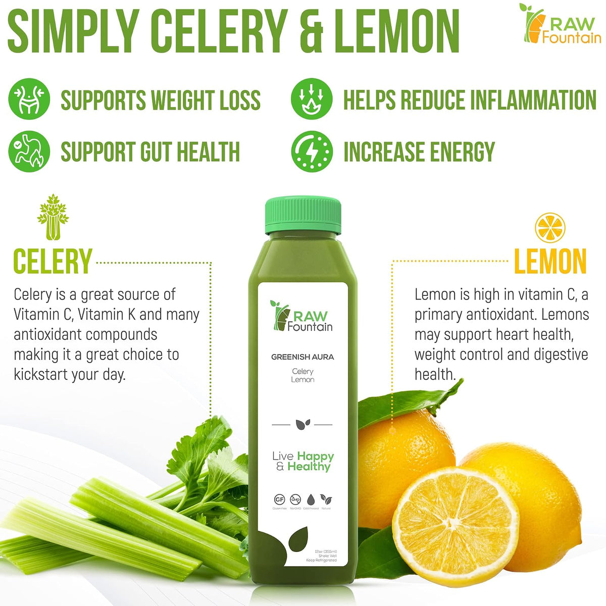 30 bottles of celery juice cleanse