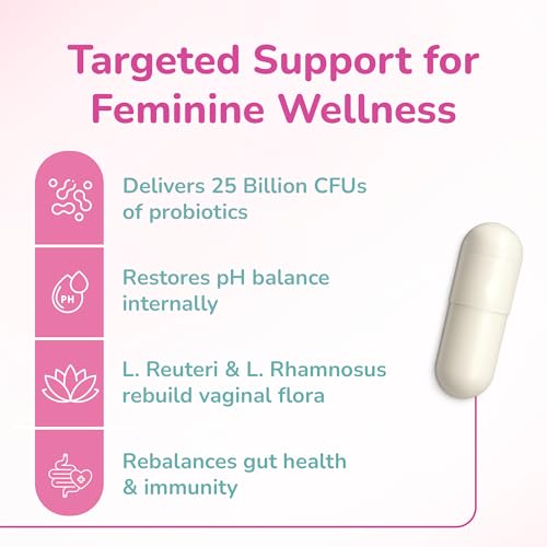 30 caps of women's probiotics
