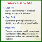 30 capsules for cardiovascular support