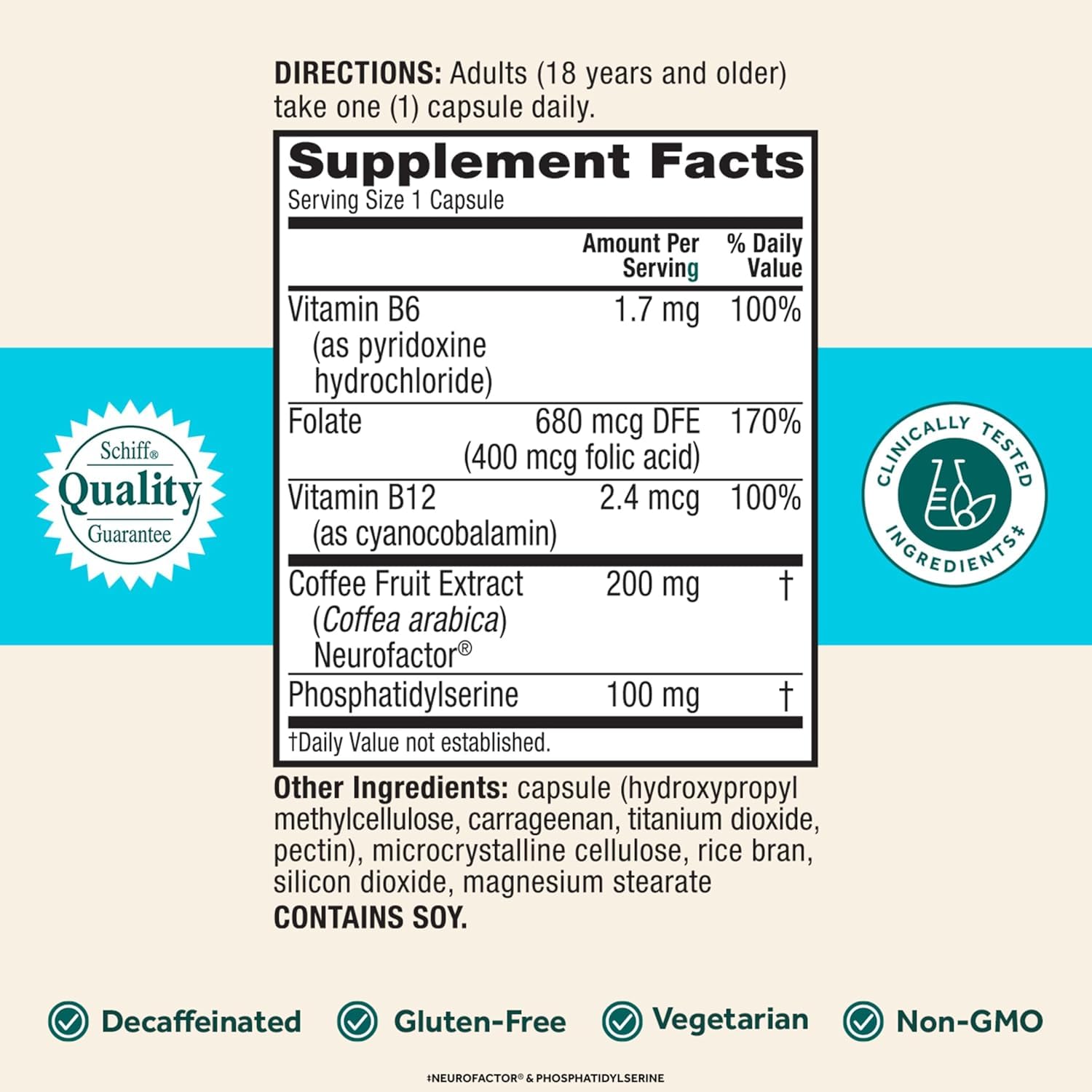 30 capsules for cognitive health