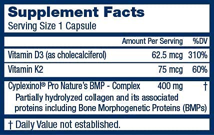 30 capsules for convenient daily nutrition