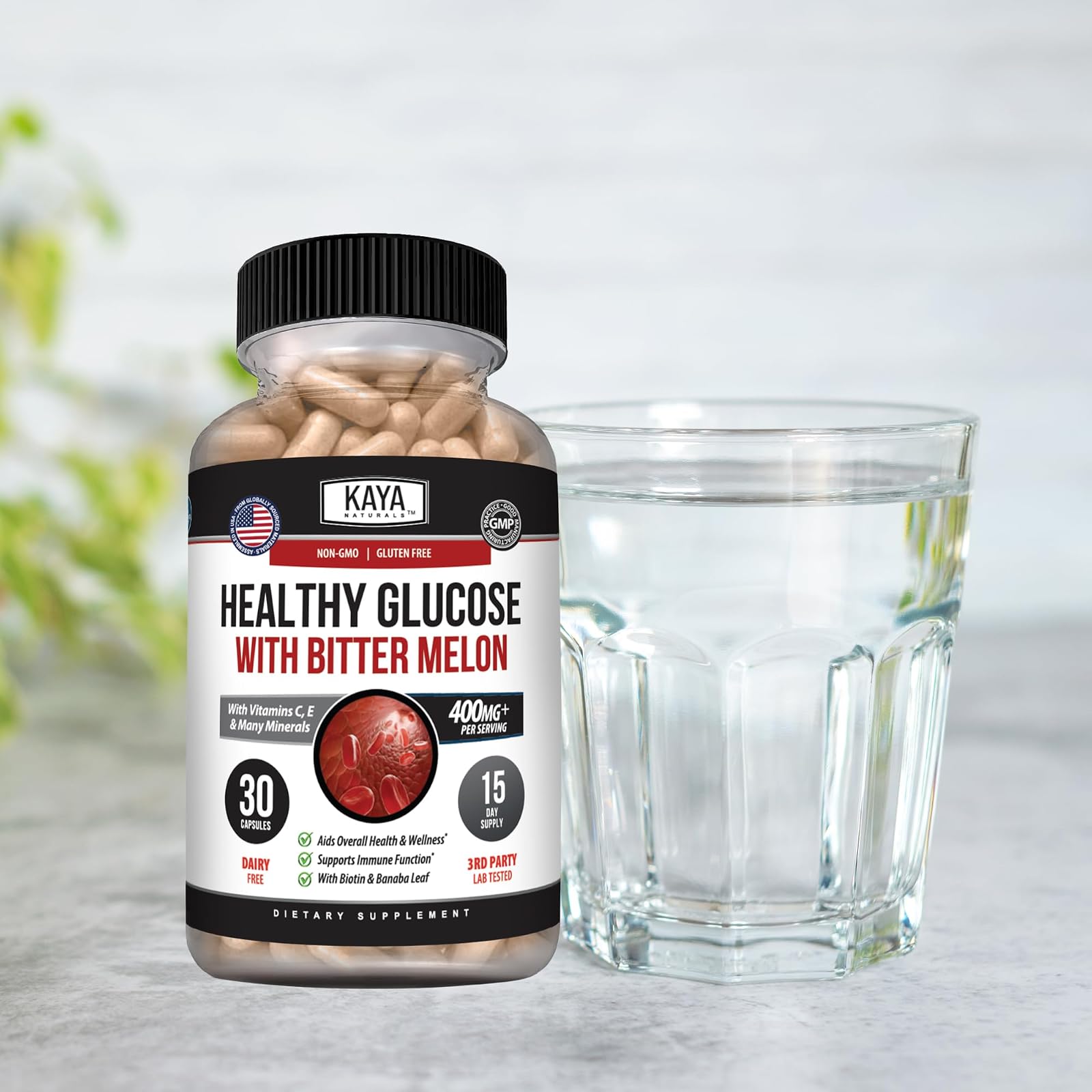 30 capsules for convenient dosing