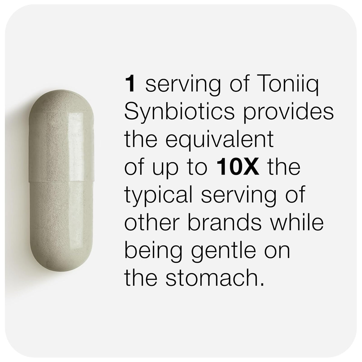 30 capsules for convenient probiotic support