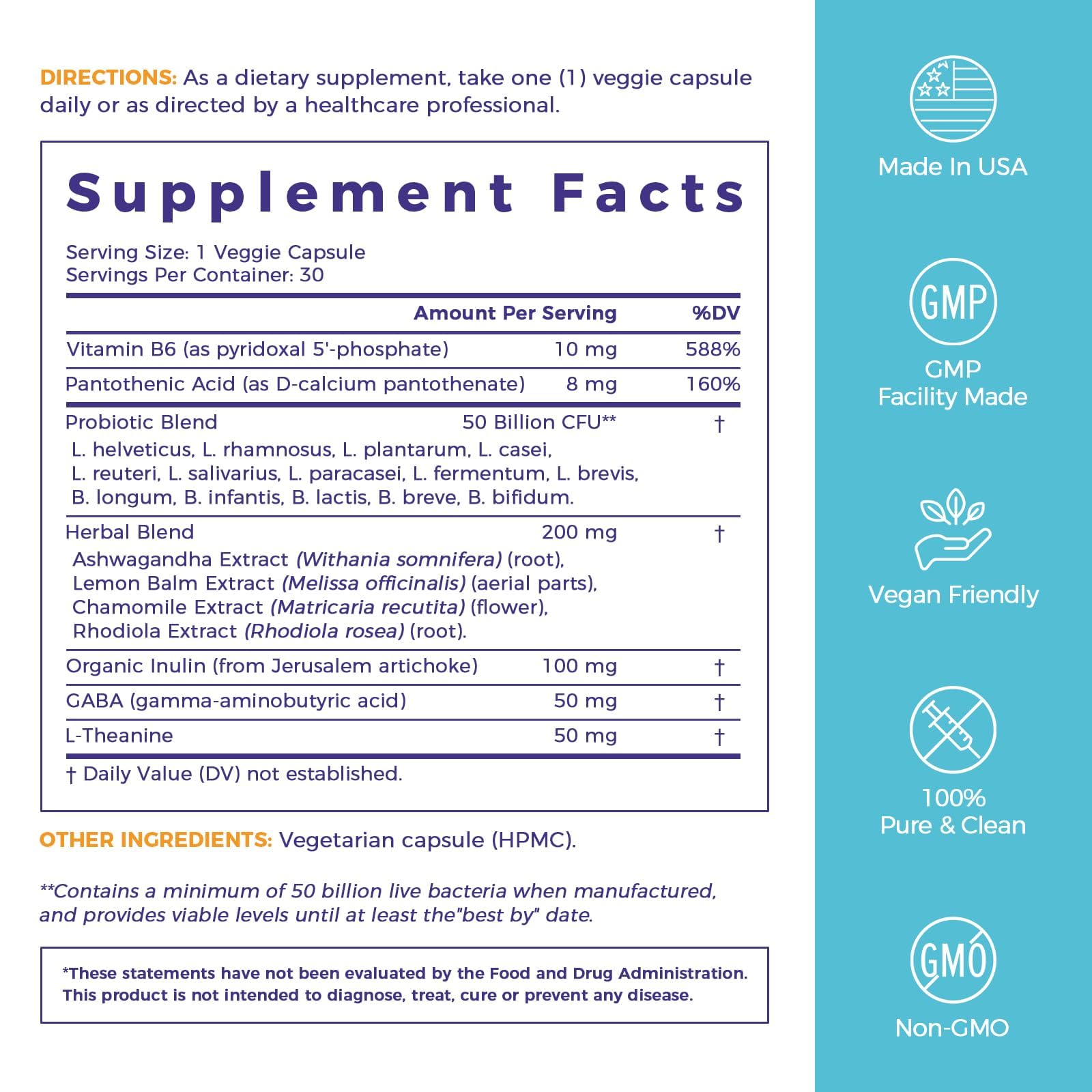 30 capsules for daily digestive support