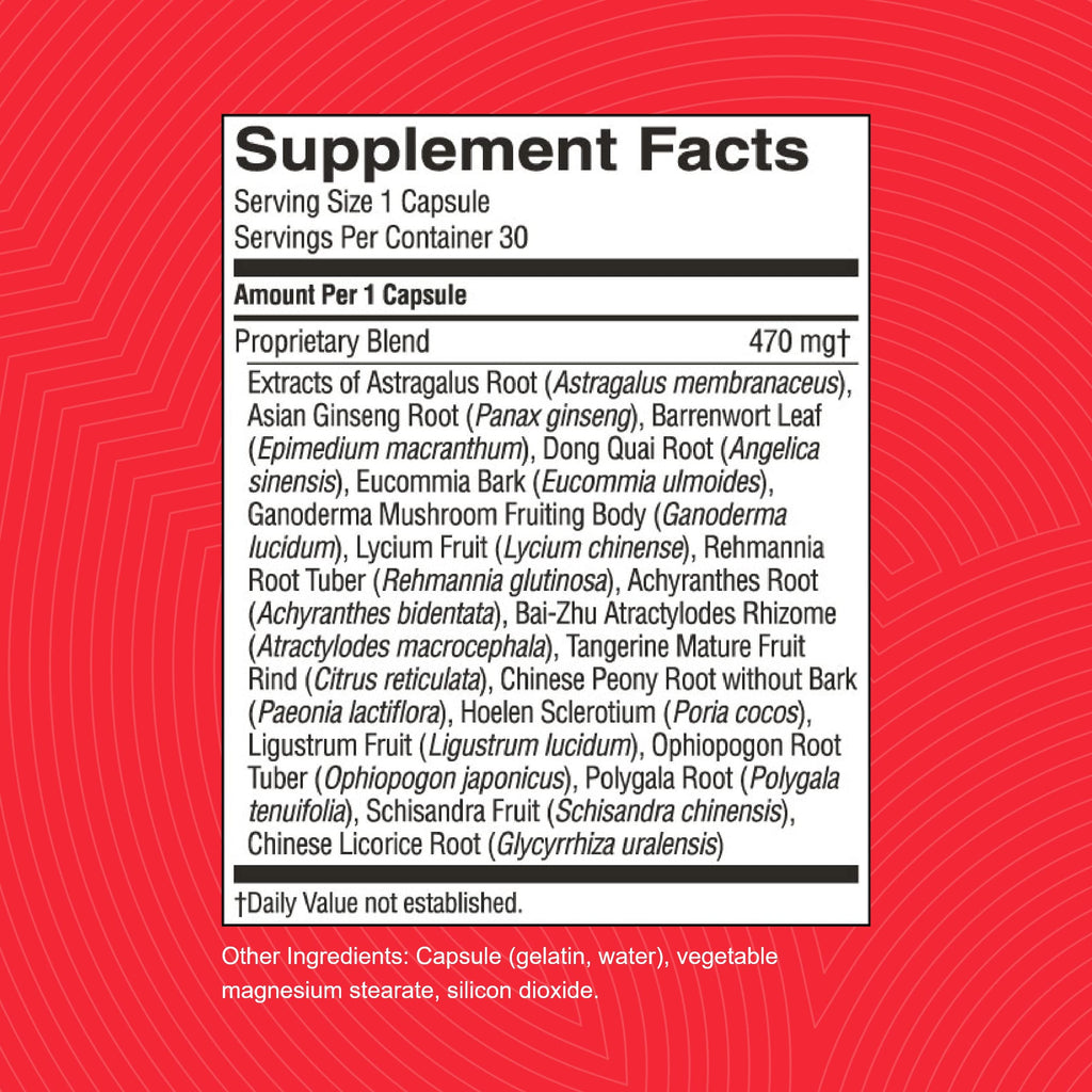 30 capsules for daily immune support