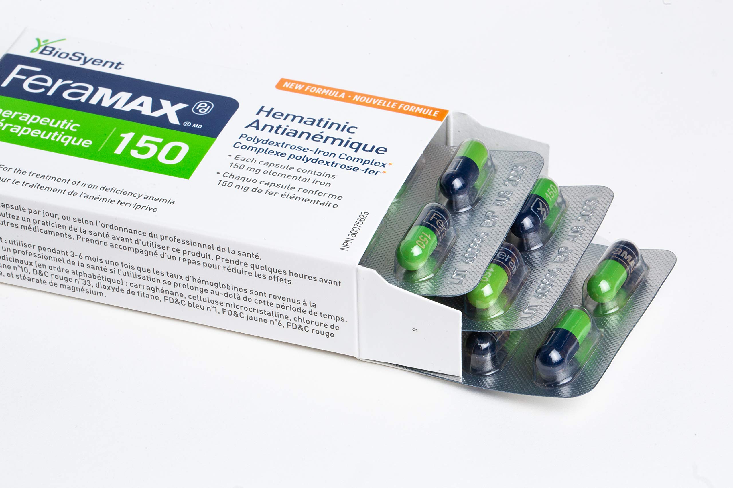 30 capsules for daily iron needs