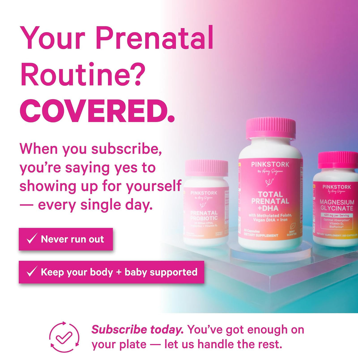 30 capsules for daily prenatal support