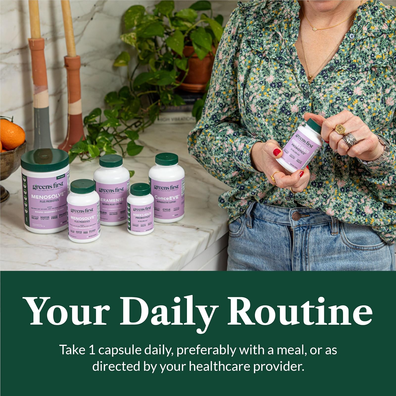 30 capsules for daily probiotic use